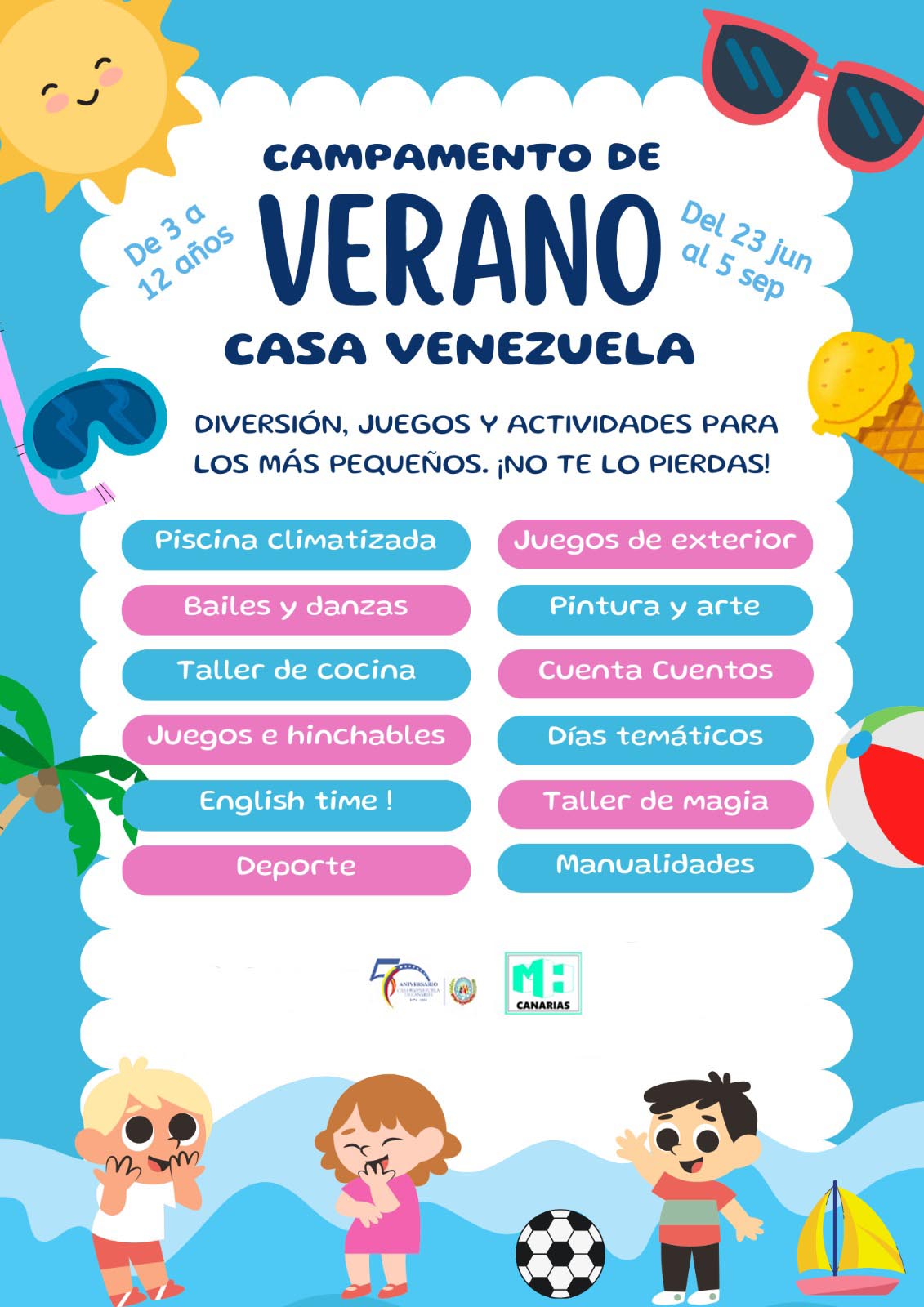 Campamento de Verano Casa de Venezuela – Casa de Venezuela